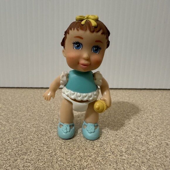 Toys | Learning Curve Dollhouse Baby Girl Blue Eyes Figure Caring ...